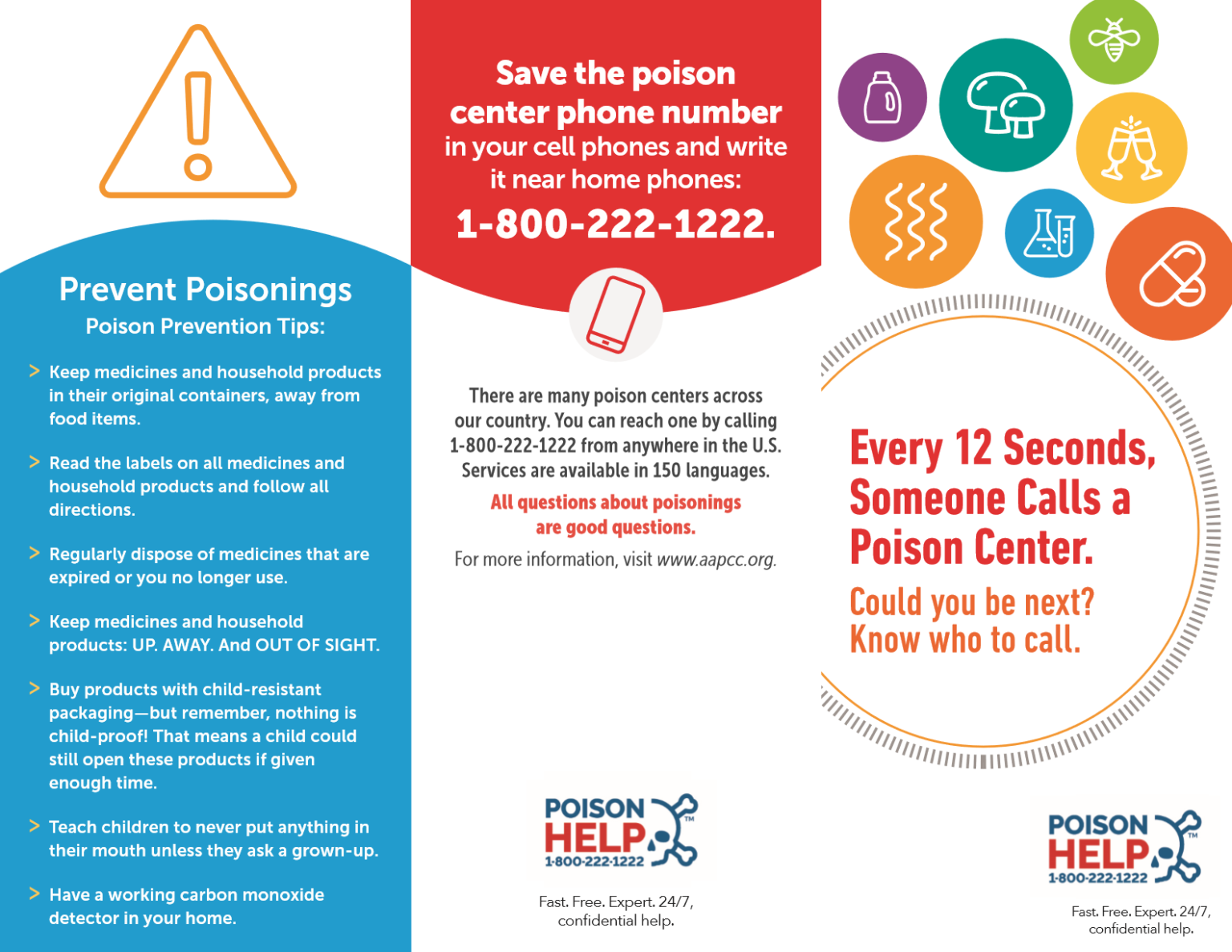 English Brochure - Ohio Poison Centers